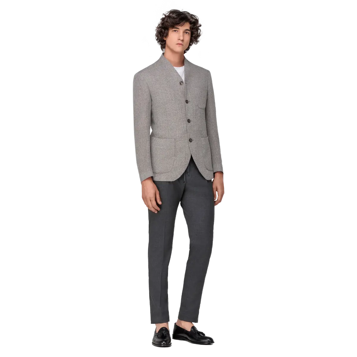 Men's Gray Wool Jacket | Online Tailored Jackets for Men