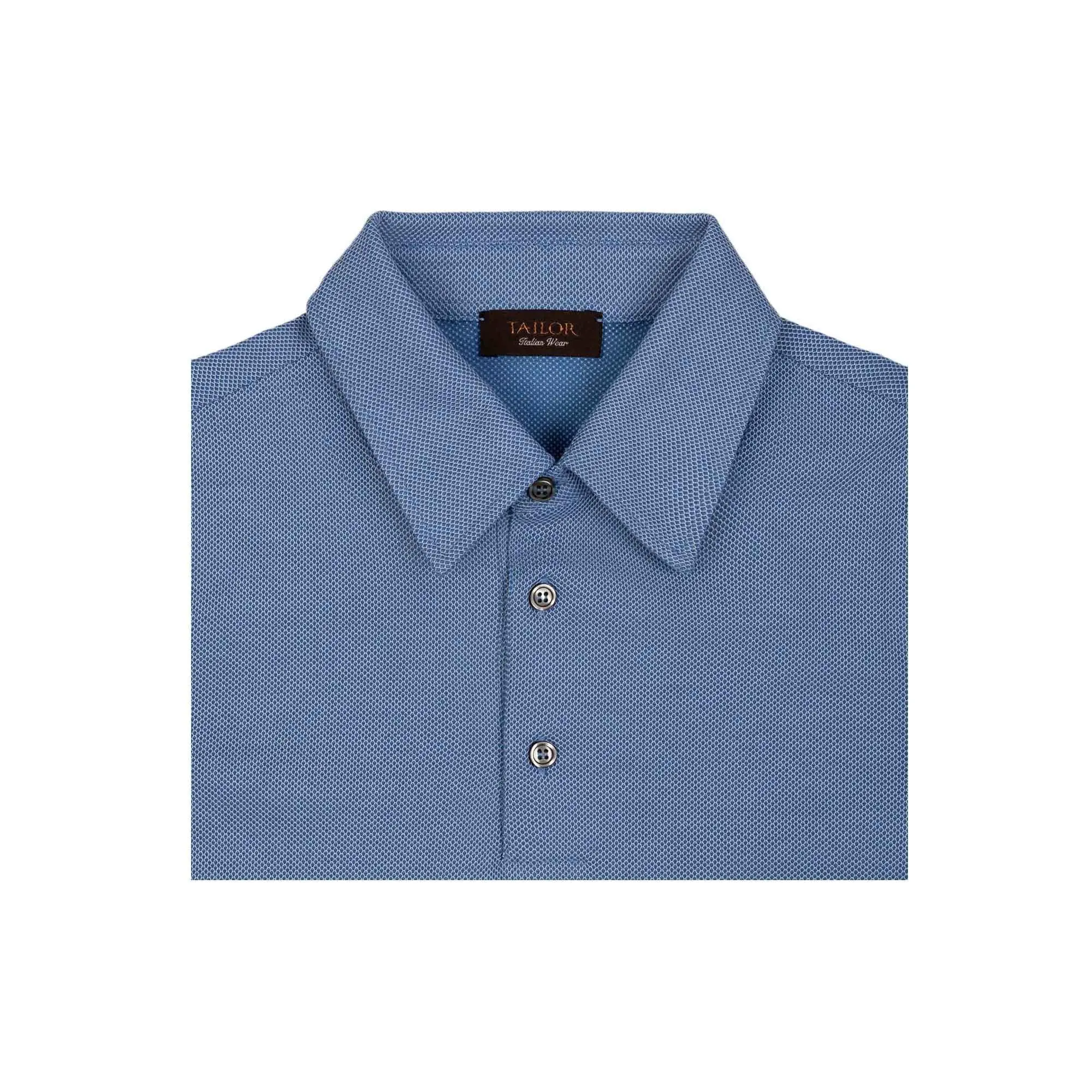 Men's Light Blue Polo Shirt