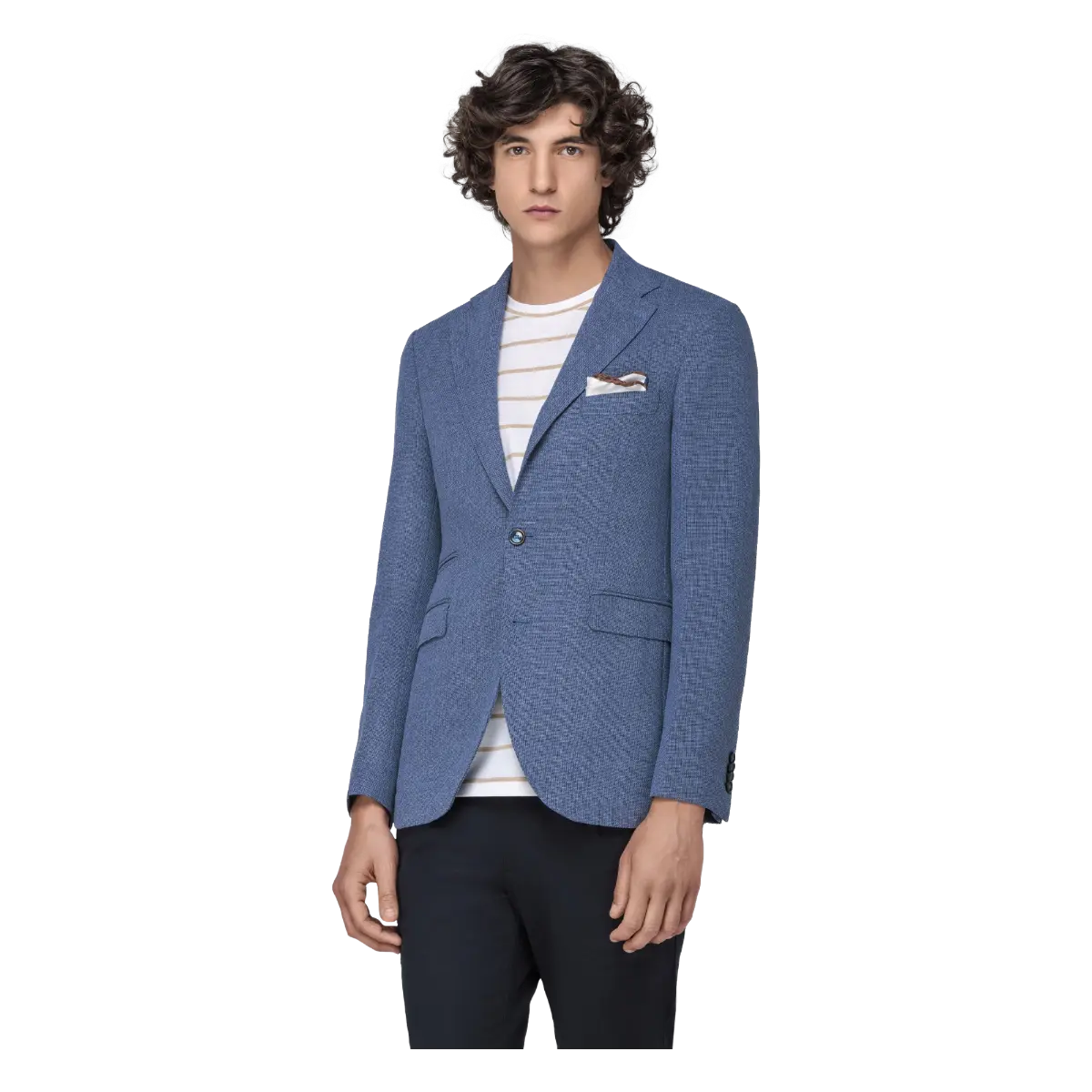 Men's Light Blue Jacket | Tailored Italian Blazers