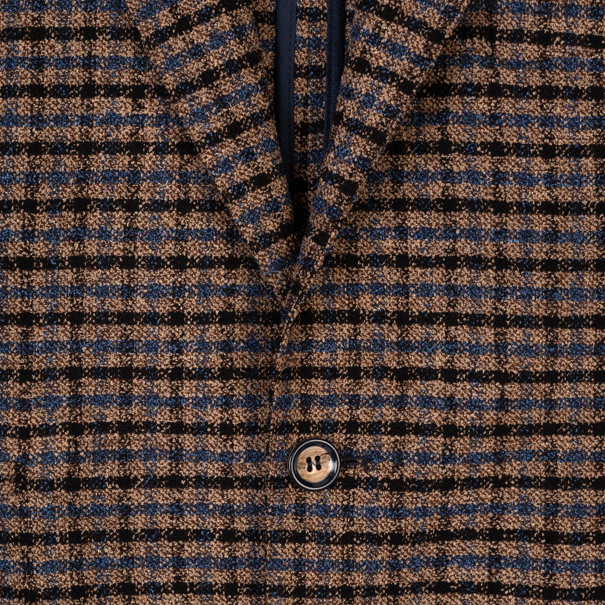 Men's Beige Check Blazer