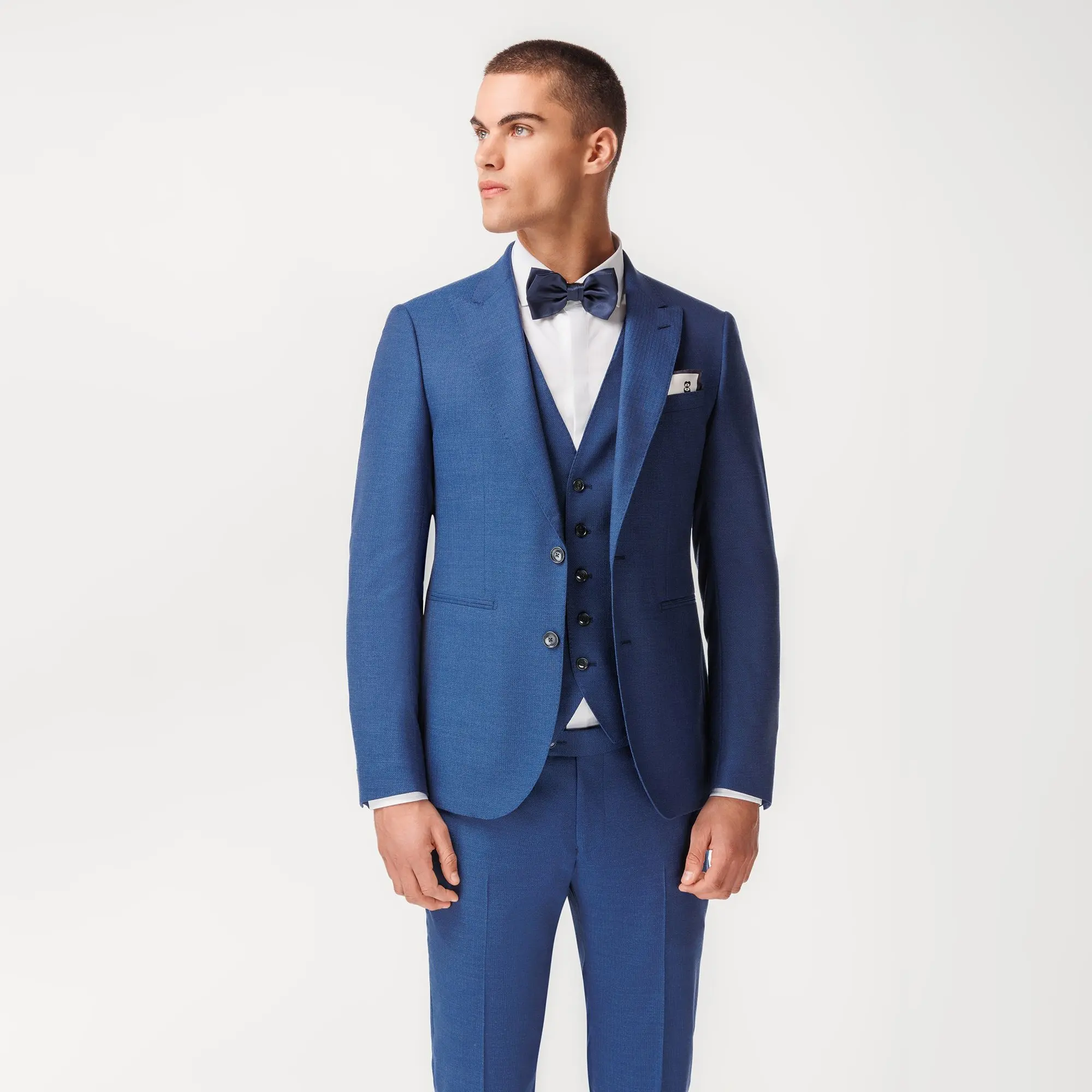 Royal Blue Three Piece Suit