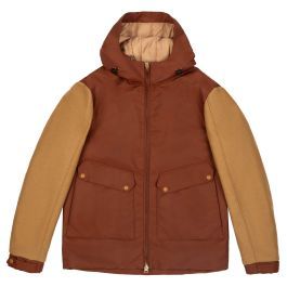 Brown Chester Jacket - Men's | Italian Craftsmanship in Earthy Tones