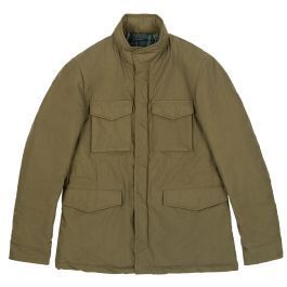 Field Jacket - Men's | Italian Craftsmanship in Military Green